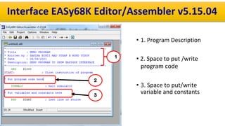 Introduction to EASy68K (1).pdf | Programming Languages | Computing