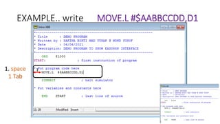 Introduction to EASy68K (1).pdf | Programming Languages | Computing