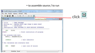 Introduction to EASy68K (1).pdf | Programming Languages | Computing