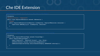 Intro to Eclipse Che, by Tyler Jewell | PPT