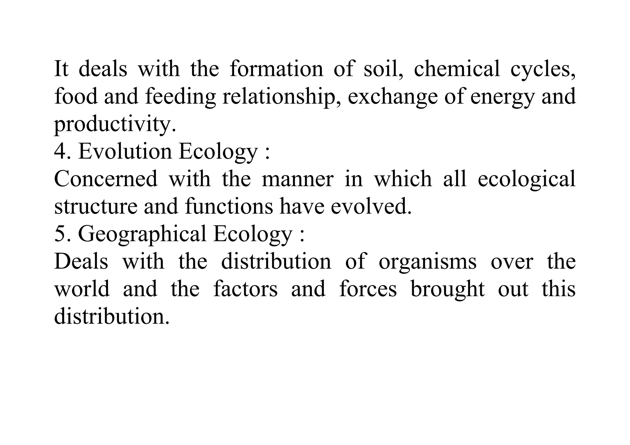 Introduction to ecology | PDF