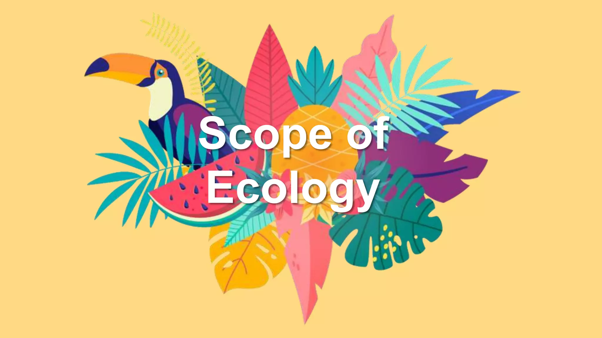 Introduction to Ecology PPT | PPTX