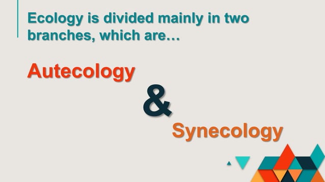 Introduction to Ecology PPT | PPTX