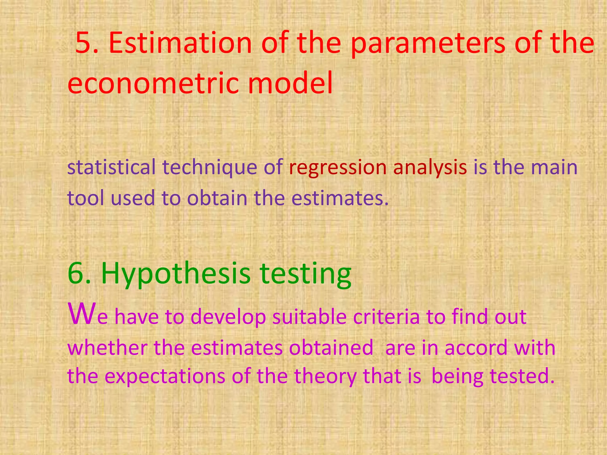 Introduction to Econometrics | PPTX