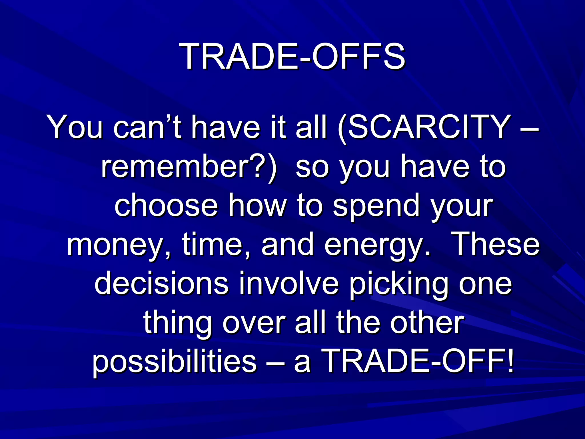 Introduction to economics | PPT