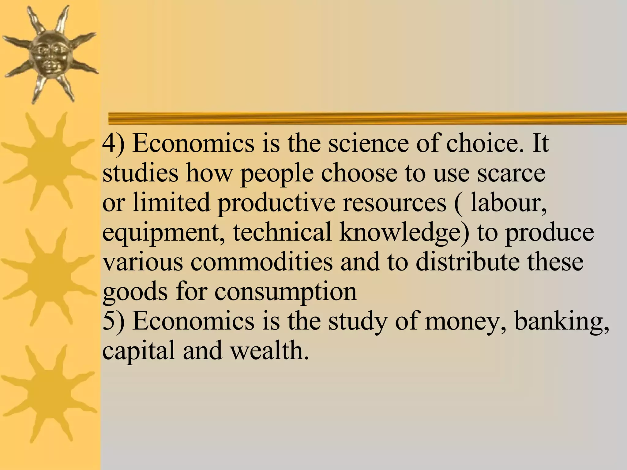 Introduction To Economics | PPT
