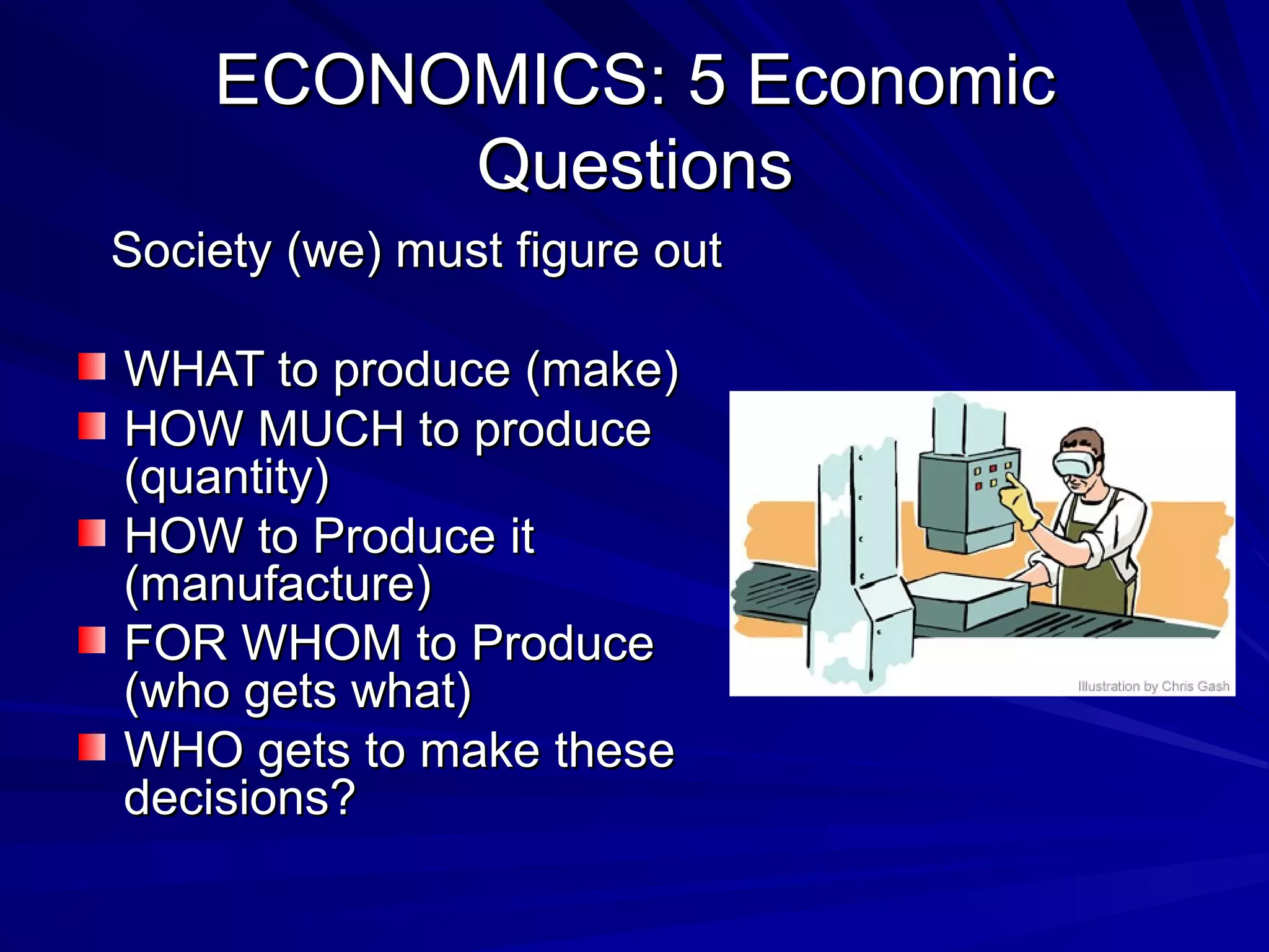 Introduction to economics | PPT