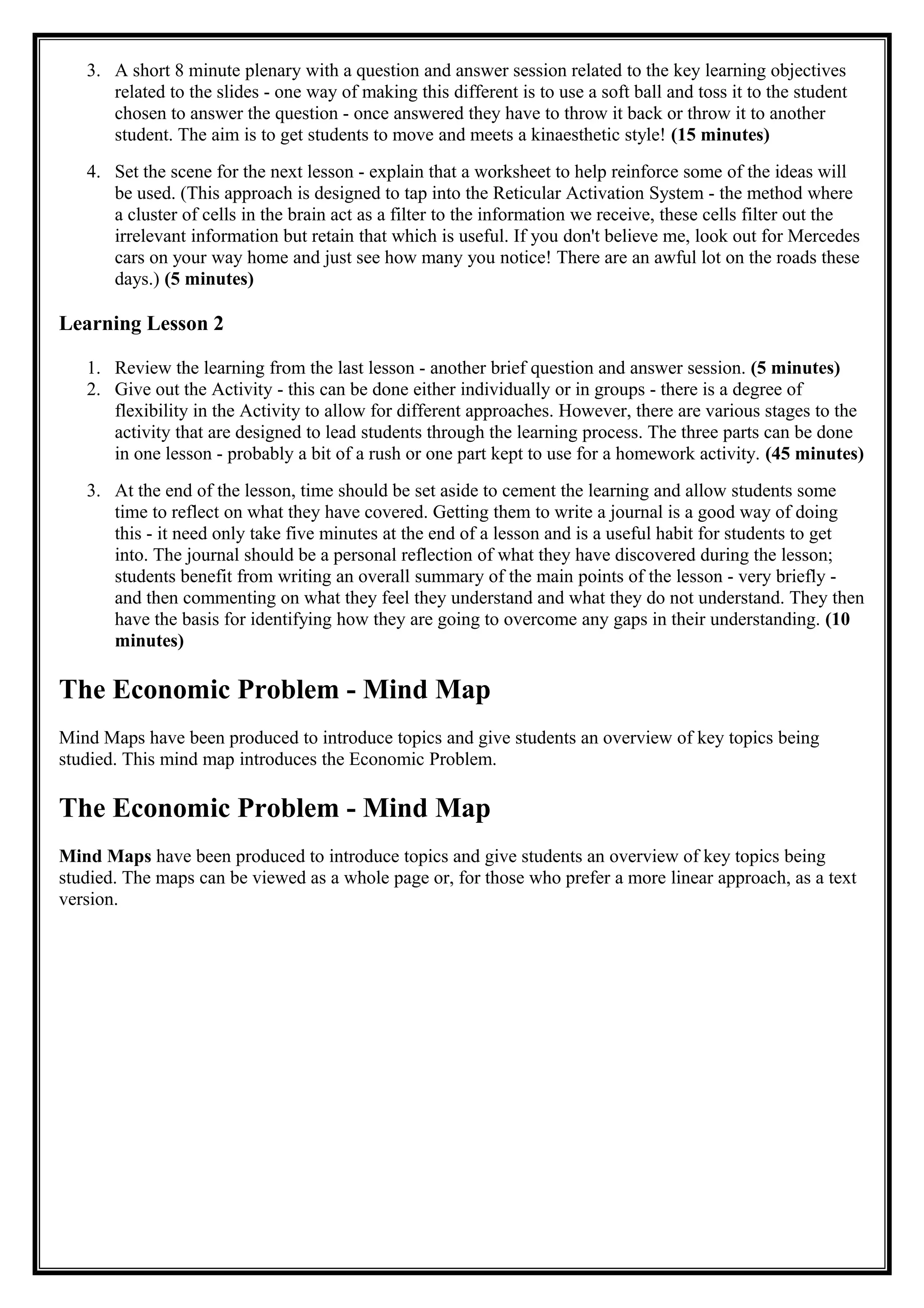 Introduction to economics | DOC