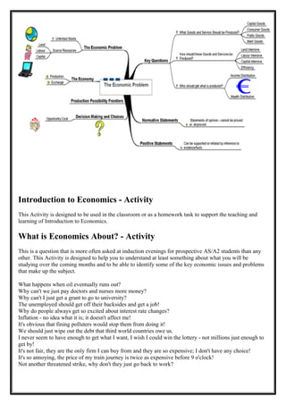 Introduction to economics | DOC