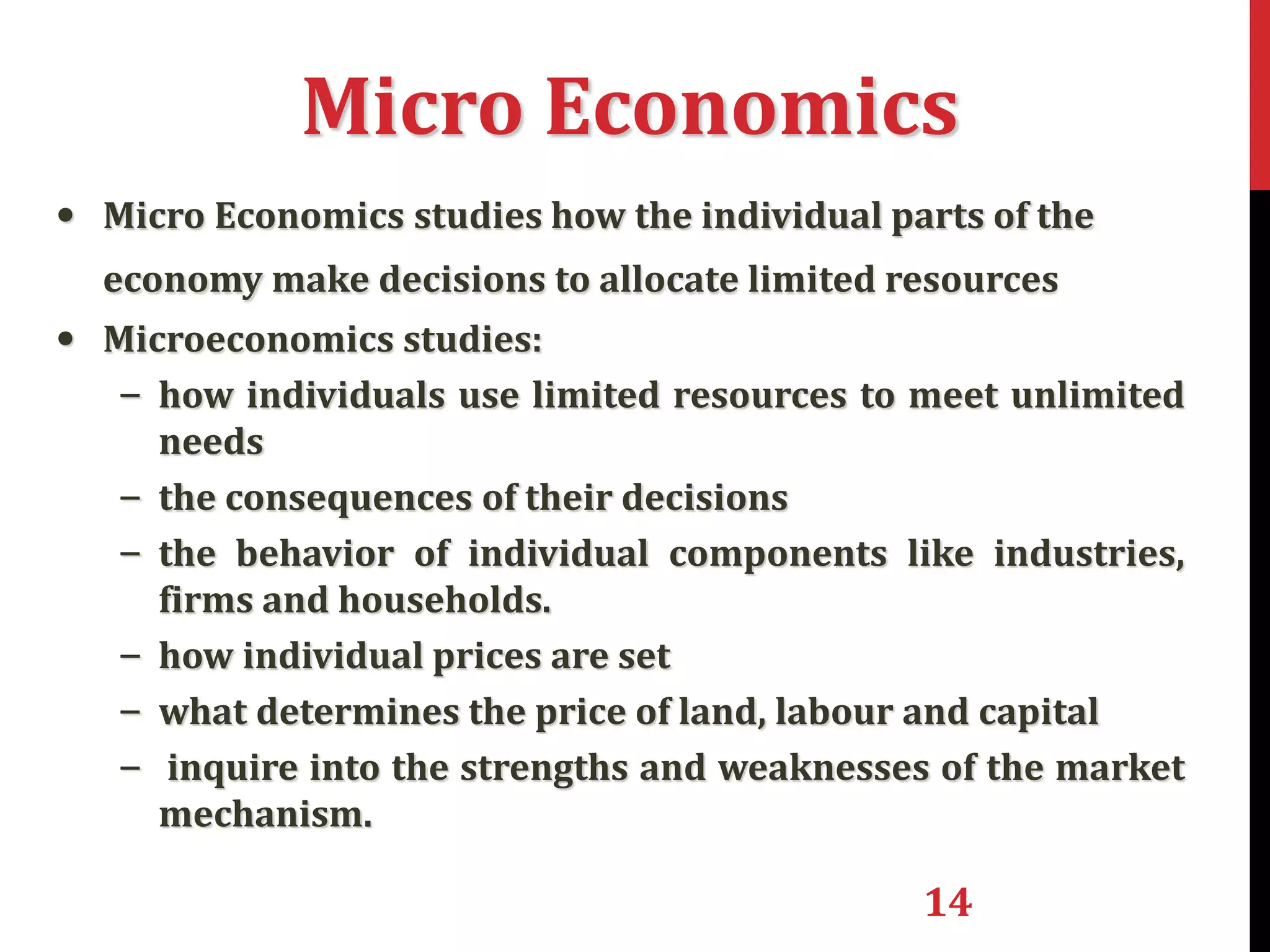 Introduction to Economics | PPTX