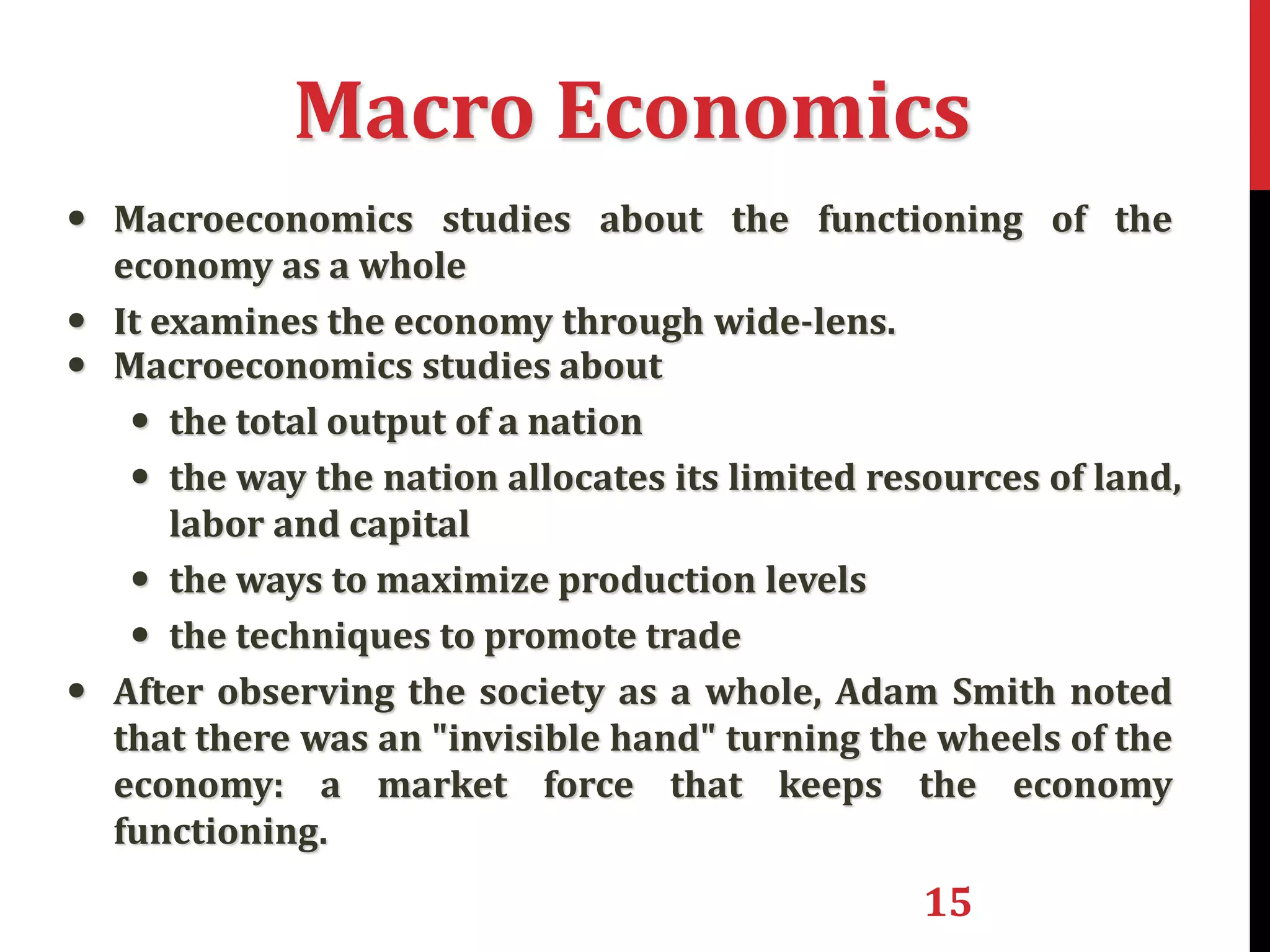 Introduction to Economics | PPTX