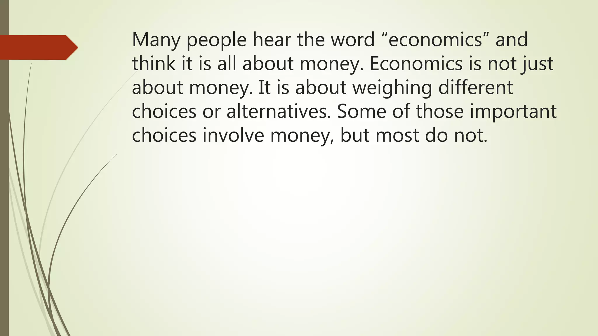 Introduction to economics | PPT