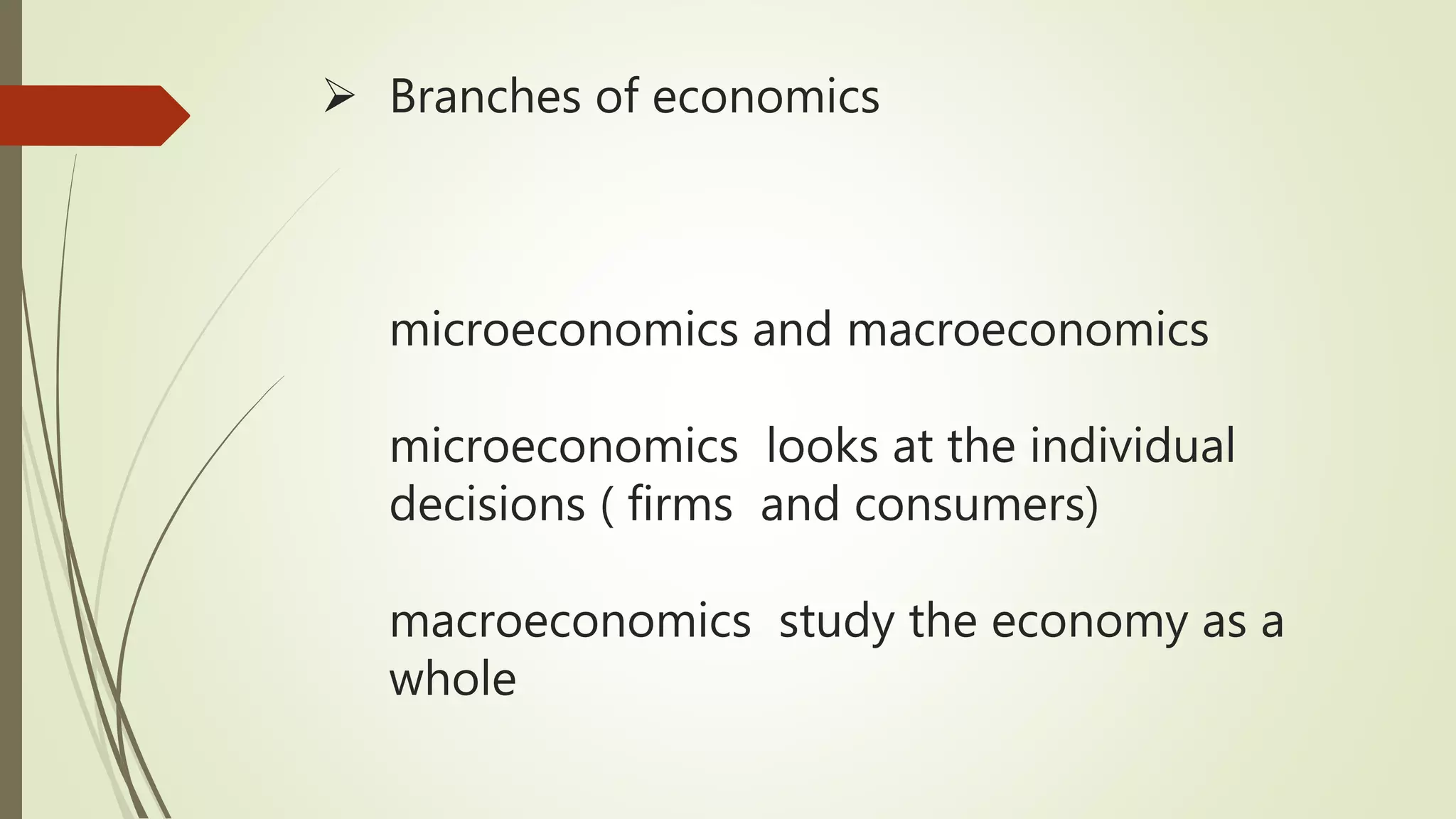 Introduction to economics | PPT