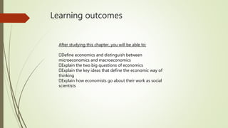 Introduction to economics | PPTX