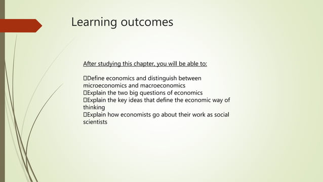 Introduction to economics | PPT