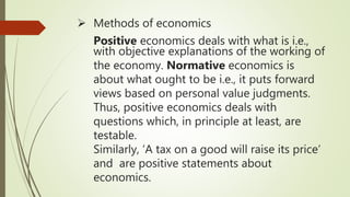 Introduction to economics | PPTX