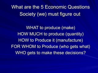 Introduction to Economics - definitions - approaches | PPT