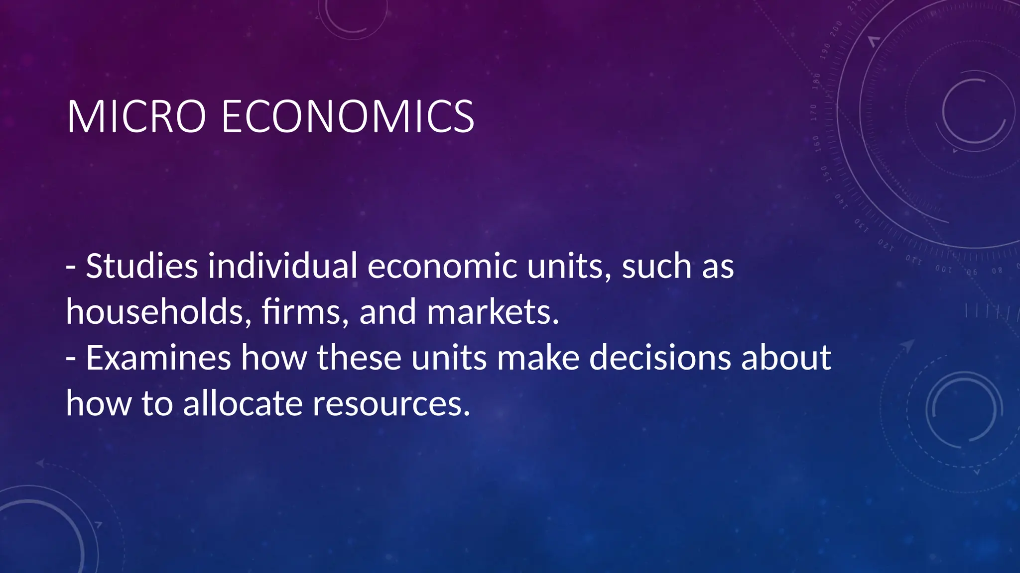 introduction to economics.macro and micro economics | PPTX