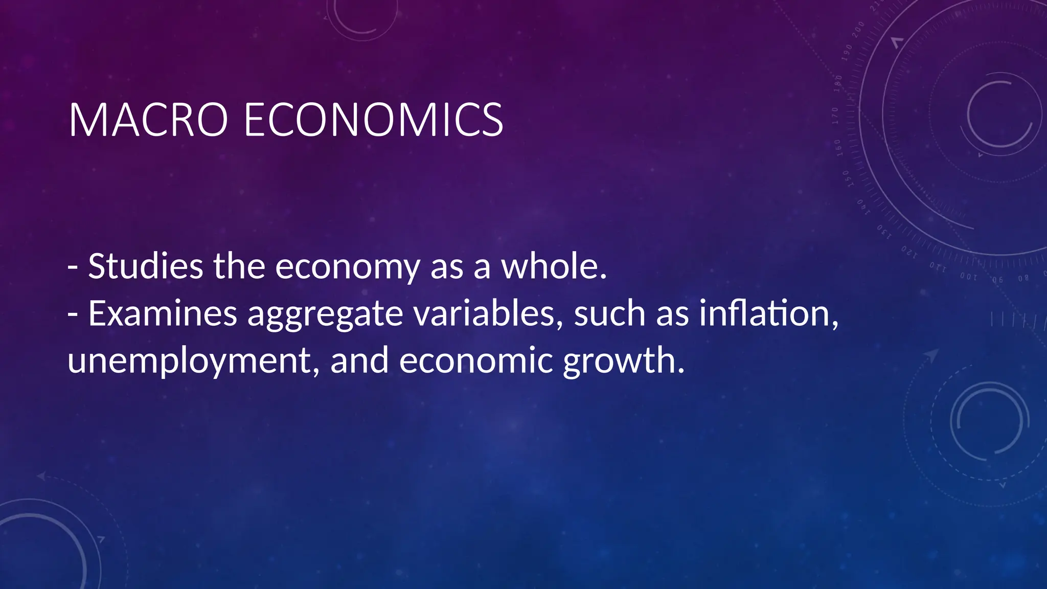 introduction to economics.macro and micro economics | PPTX