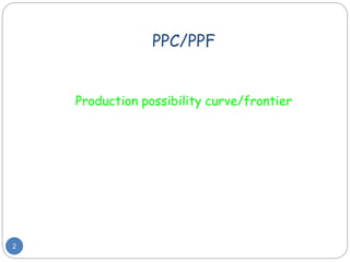 Introeconomics ppc-ppf | PPTX