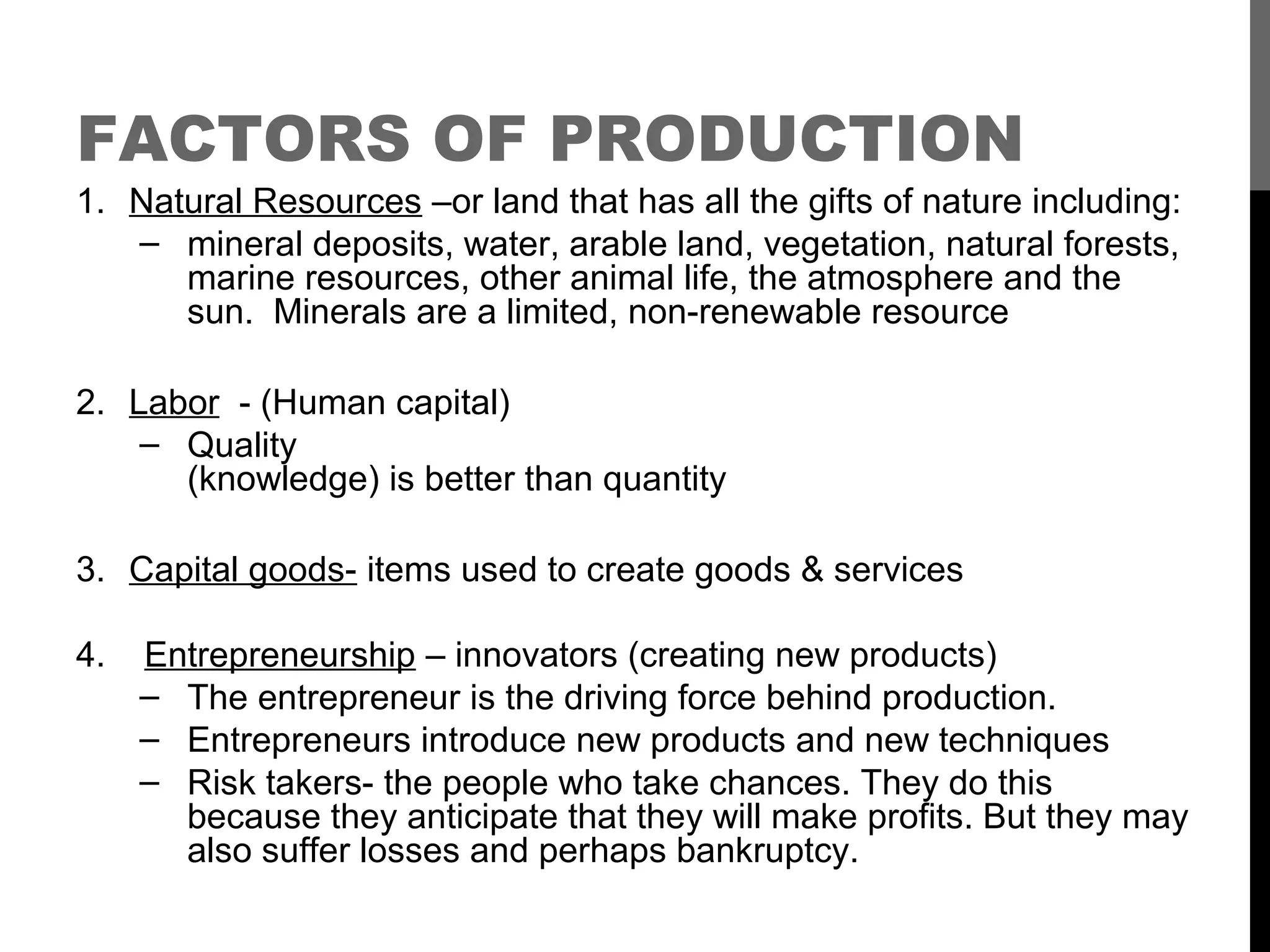 Introduction to economics three little pigs | PPT