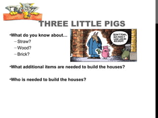 Introduction to economics three little pigs | PPT