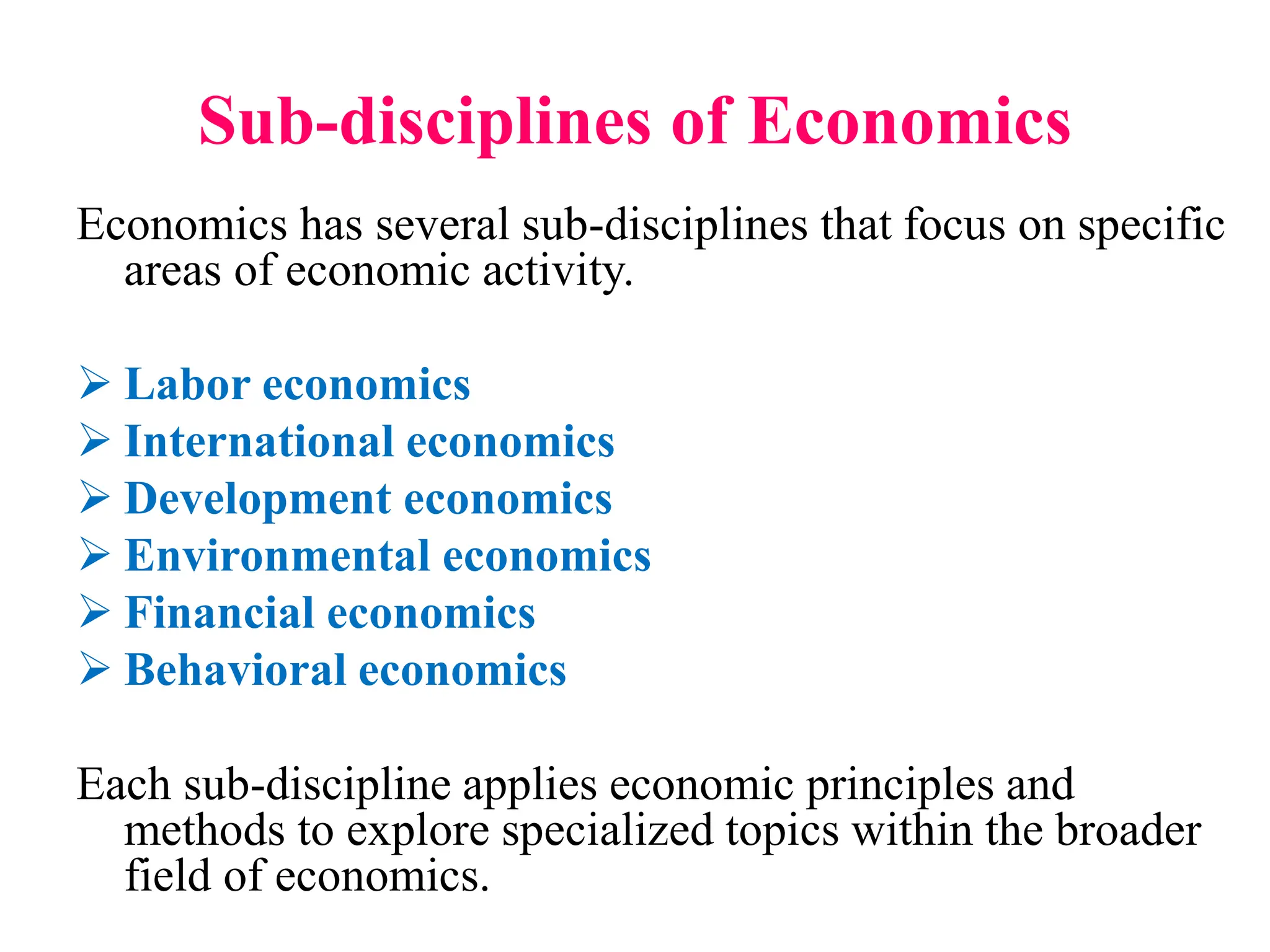 Introduction to Economics Dr. R. Kurinji Malar.pptx