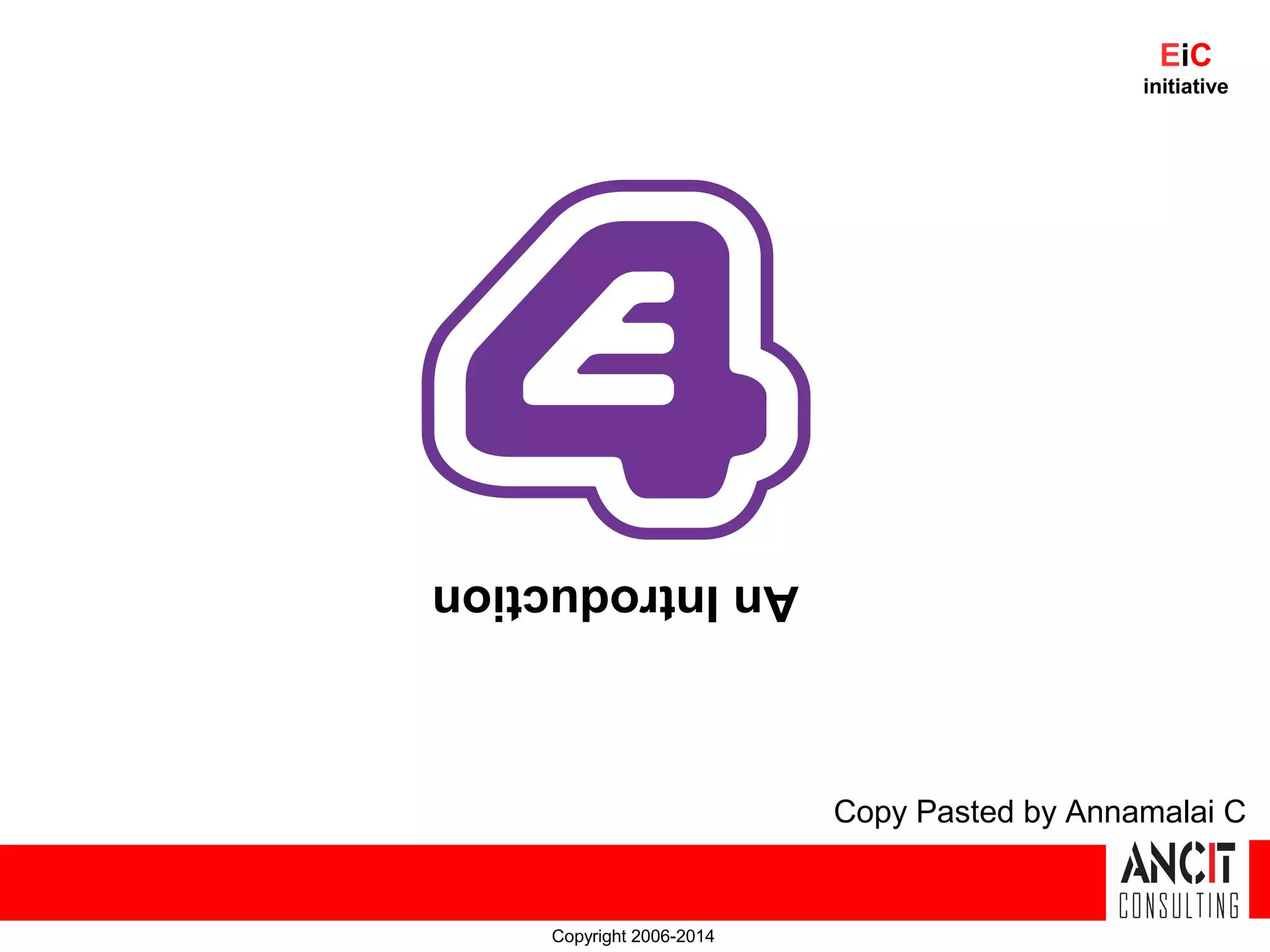 Introduction to ECP & EMF forms | PPT