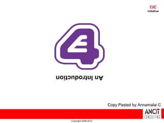 Introduction to ECP & EMF forms | PPT