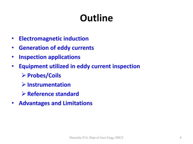Introduction To Eddy Current Inspection Pdf Physics Science