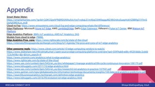 Introduction to edge analytics- Intelligent IoT | PDF