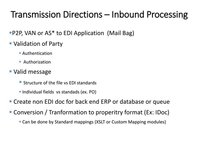 Introduction to EDI(Electronic Data Interchange) | PDF