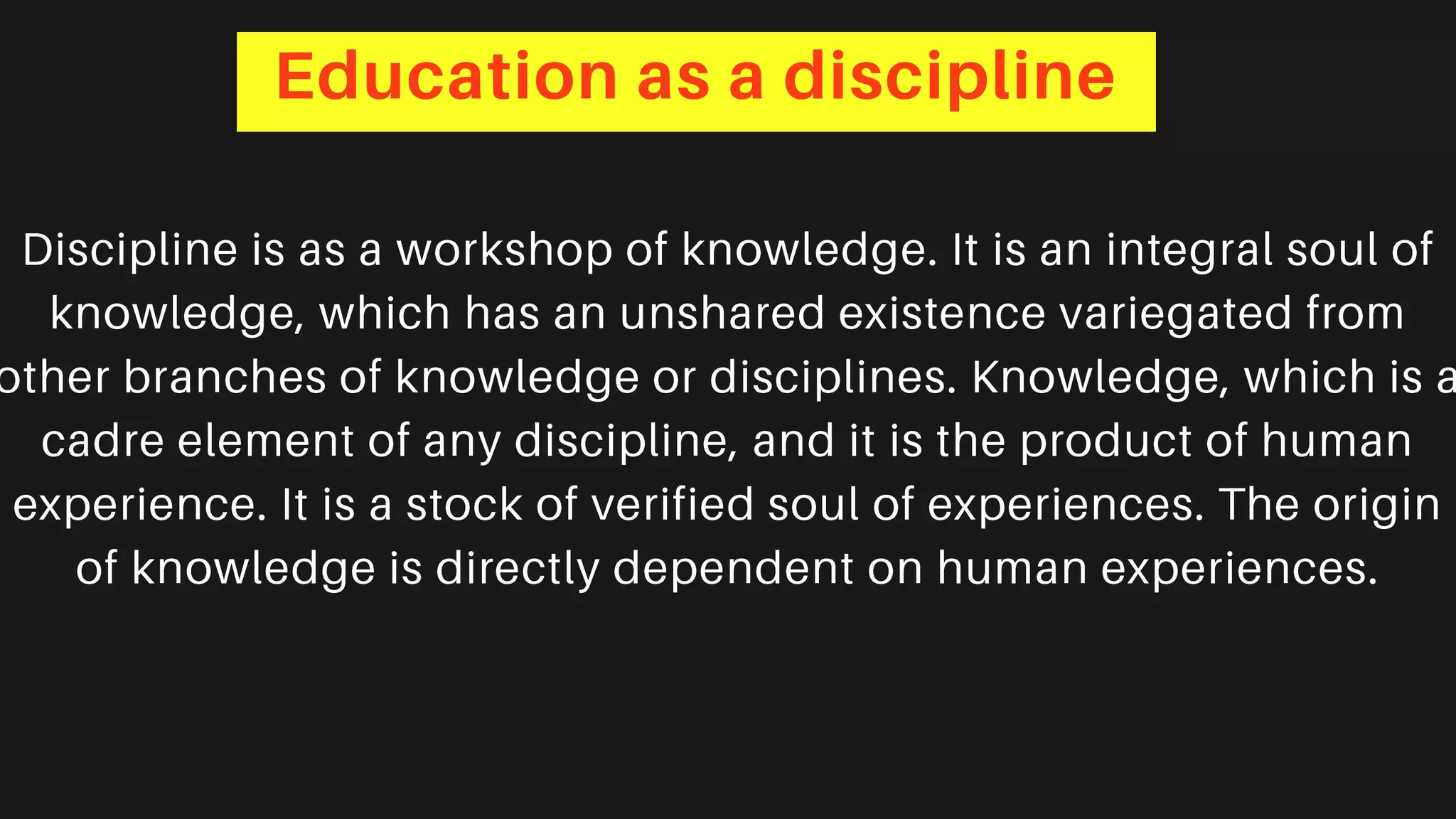 Introduction to education | PPTX