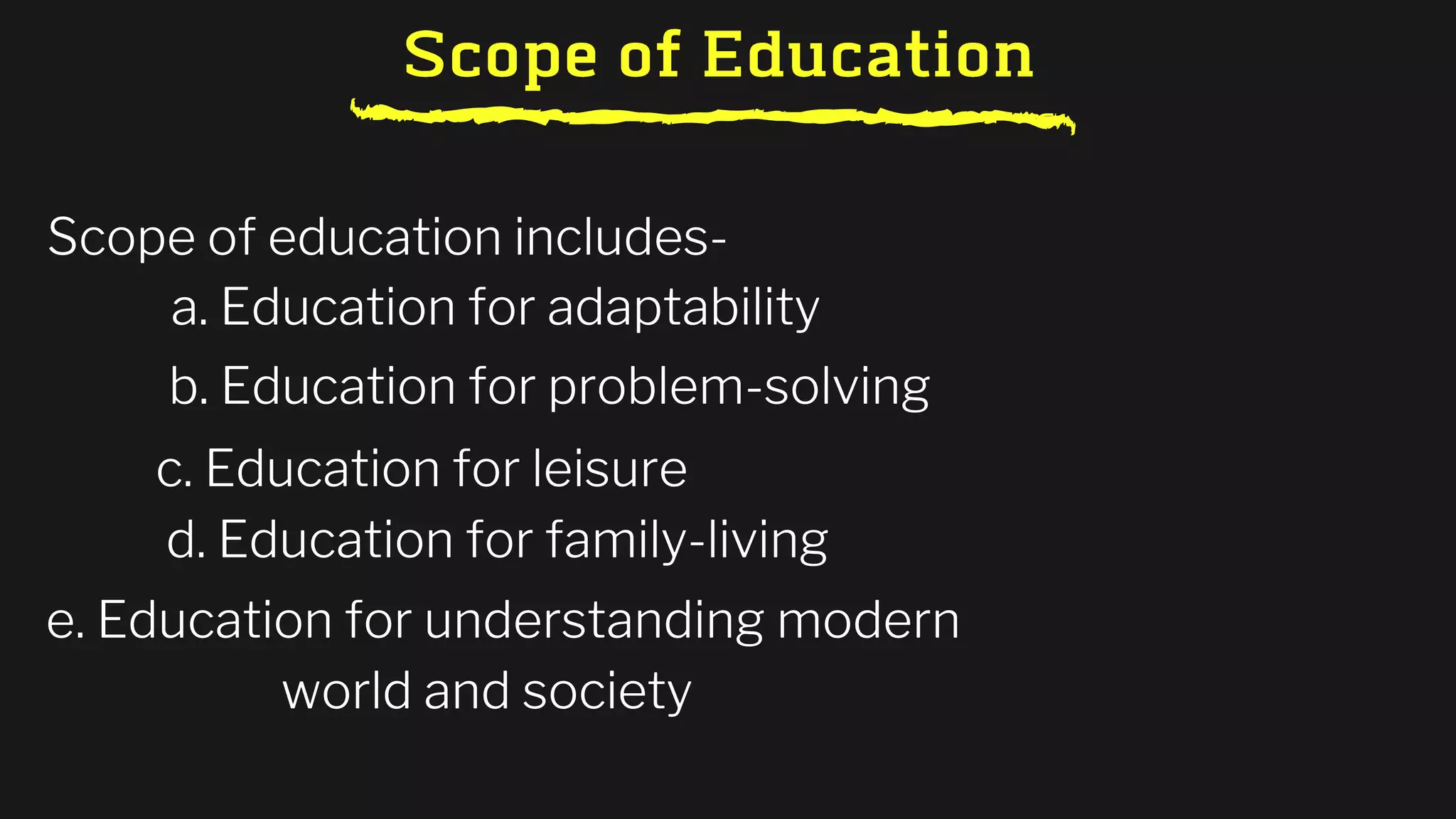 Introduction to education | PPTX