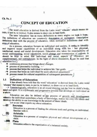 Introduction to education By Hina Kaynat | PDF