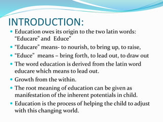 INTRODUCTION TO EDUCATION.pptx