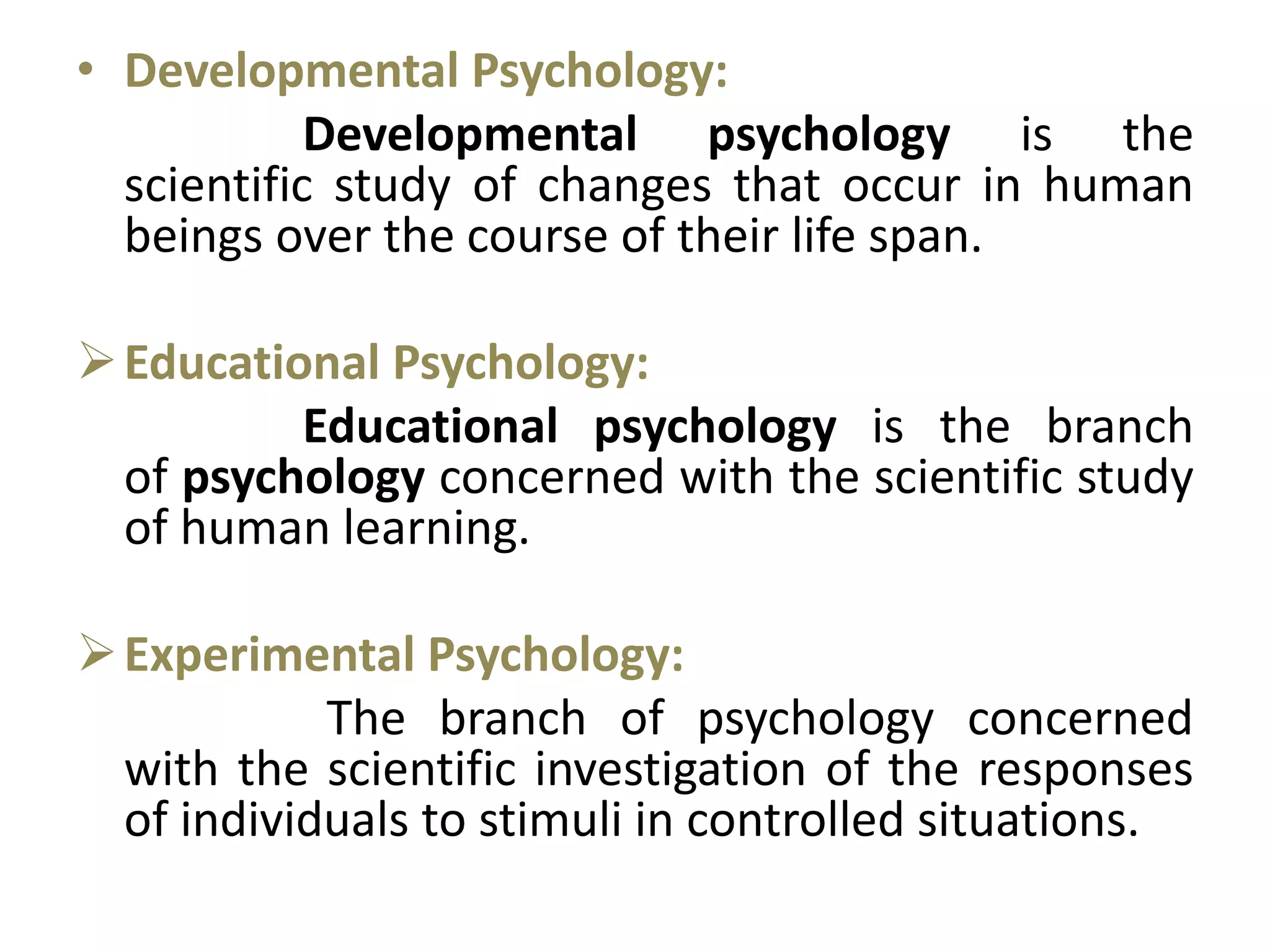 Introduction to educational psychology | PPTX
