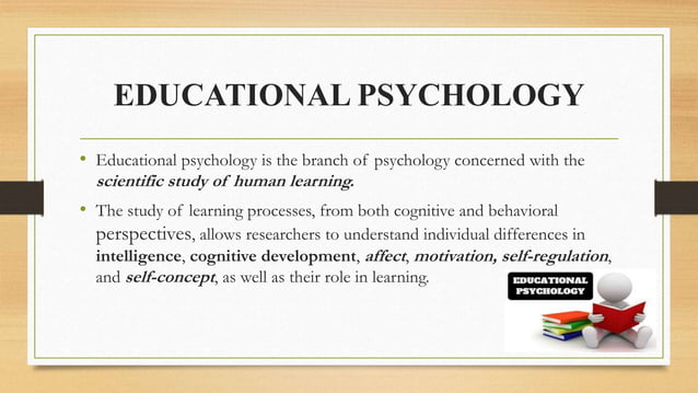 Introduction to educational psychology (1) | PPTX