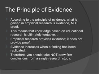 Introduction to Educational Research | PPT | Educational Assessment ...