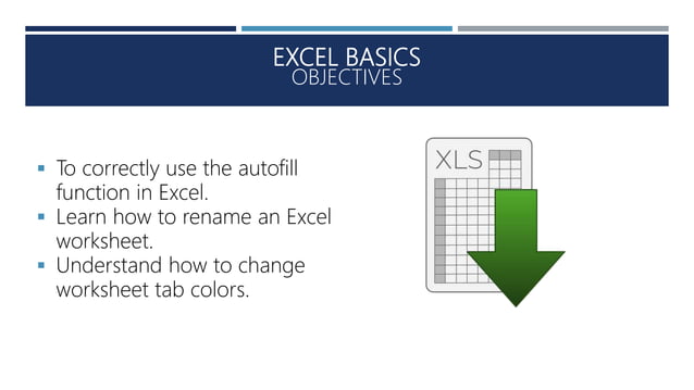 Free Excel Mini Tutorial Pptx Technology And Computing