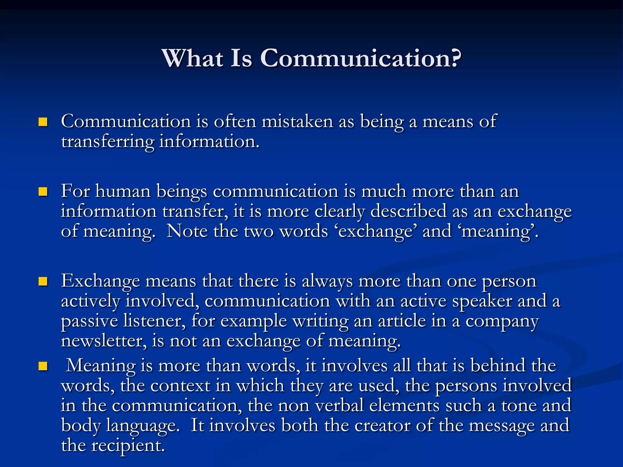 Introduction to effective communication | PDF | Women\'s Outerwear ...