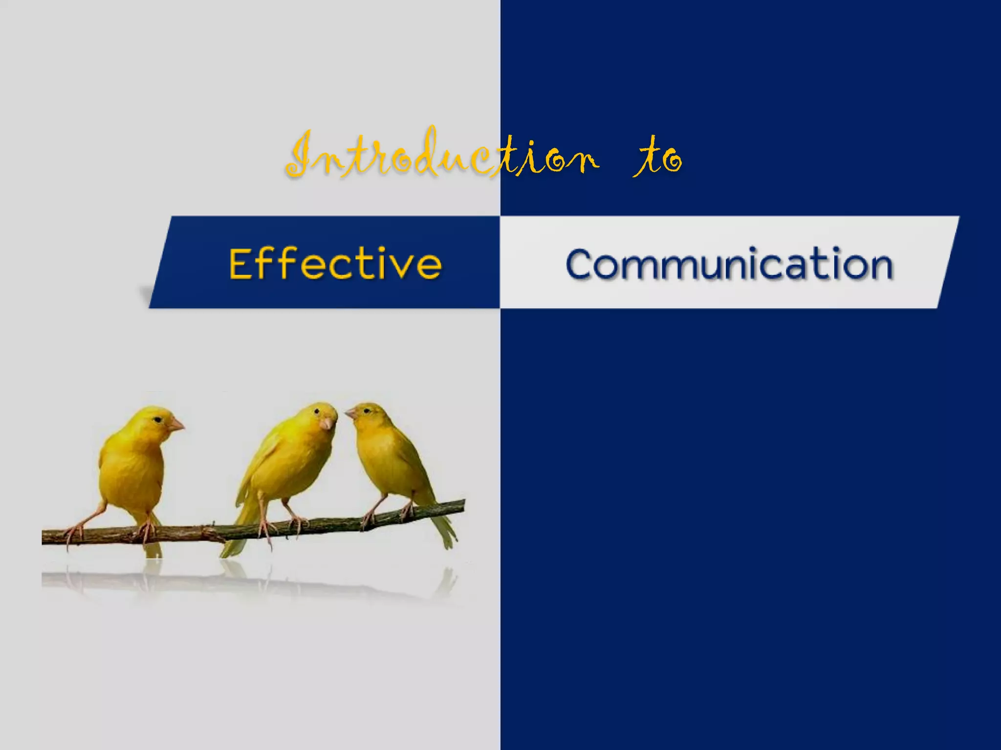 Introduction to Effective Communication | PDF