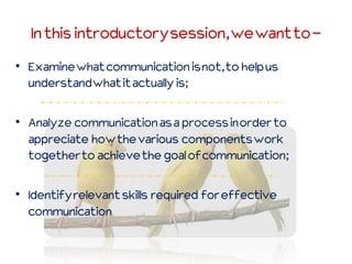 Introduction to Effective Communication | PDF