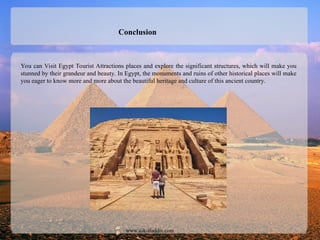 Introduction To Egypt As A Travel Destination .ppt