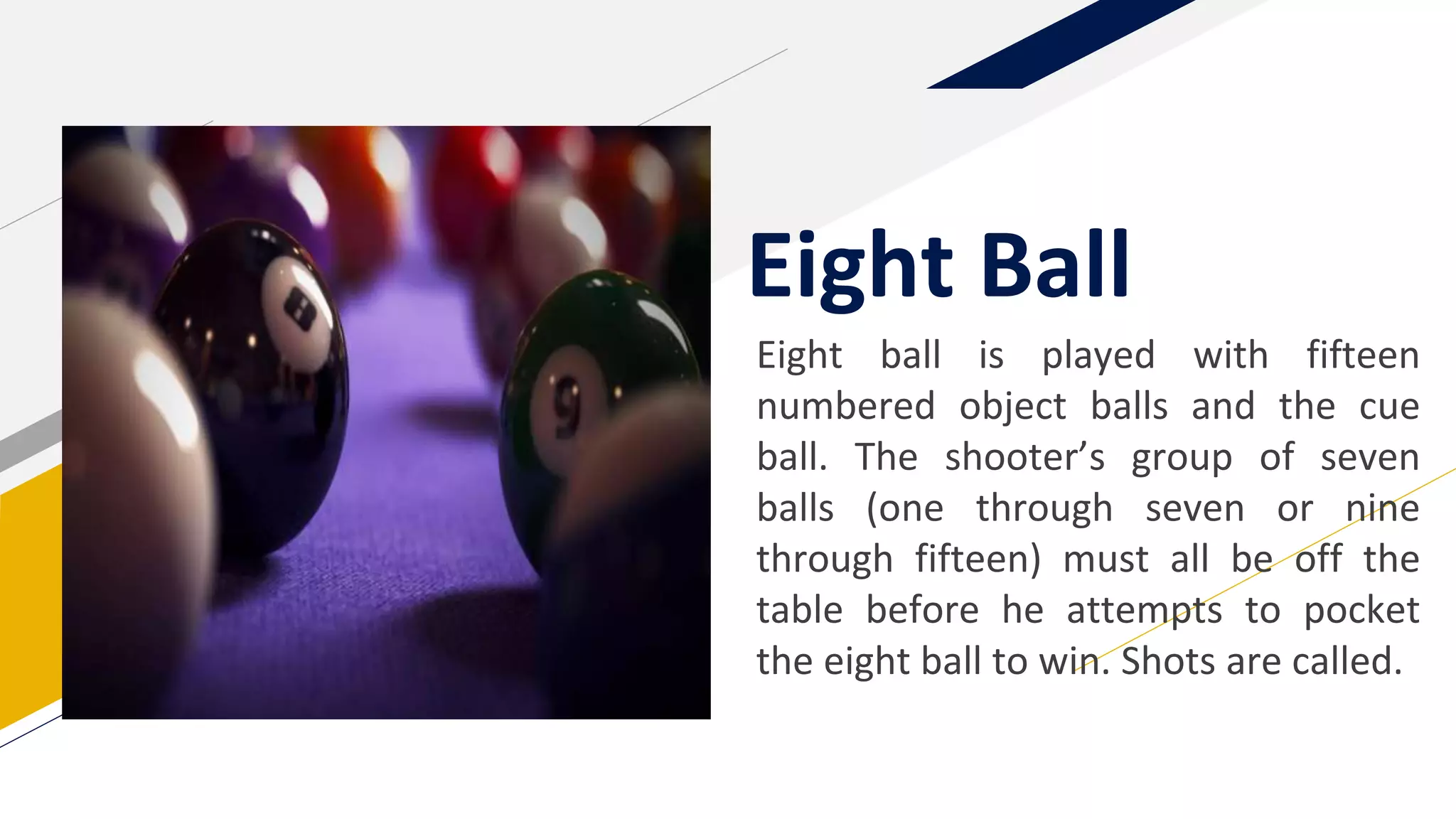 INTRODUCTION TO EIGHT BALL.pptx