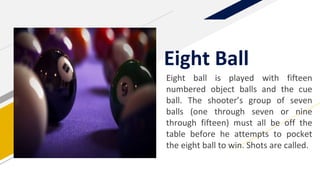 INTRODUCTION TO EIGHT BALL.pptx