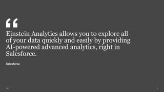 Introduction to einstein analytics | PPT