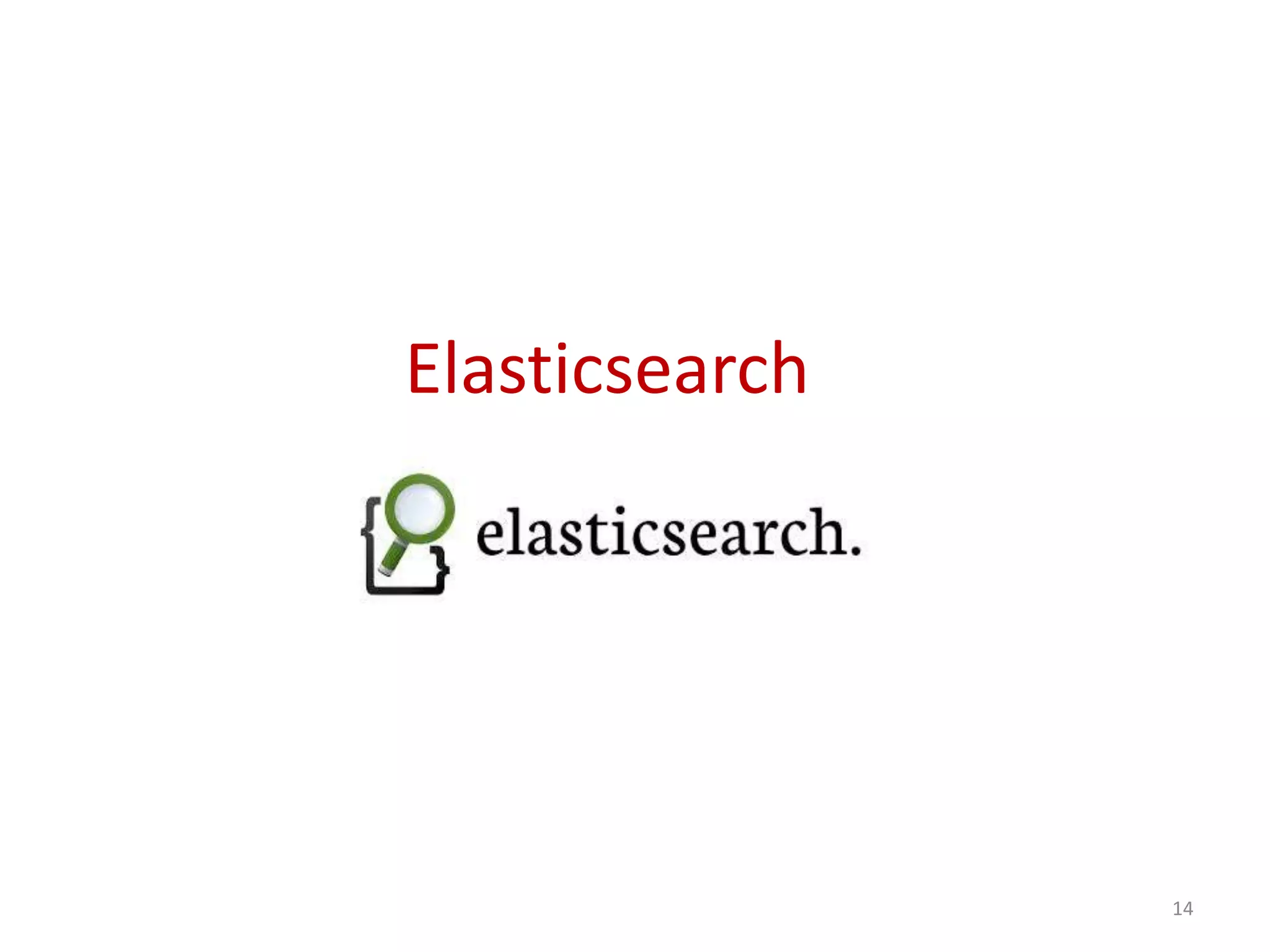 Introduction To Elasticsearch With Basics Of Lucene Pptx Search