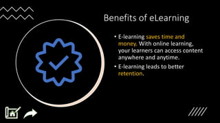 Introduction to elearning | PPSX