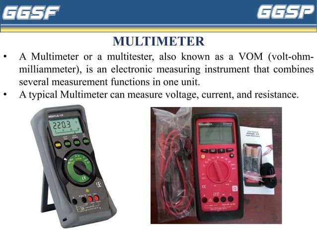 Introduction to electrical measurements | PPTX | Physics | Science